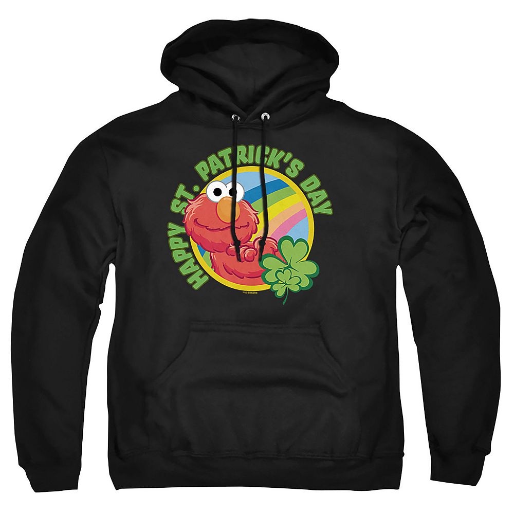 Big & Tall Sesame Street Elmo Lucky Graphic Pullover Hoodie