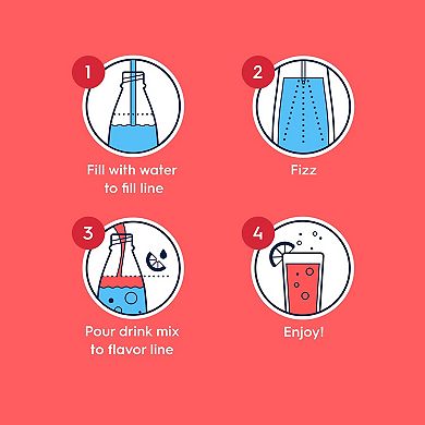 SodaStream Zero Sugar Pink Grapefruit Drink Mix 4-Pack