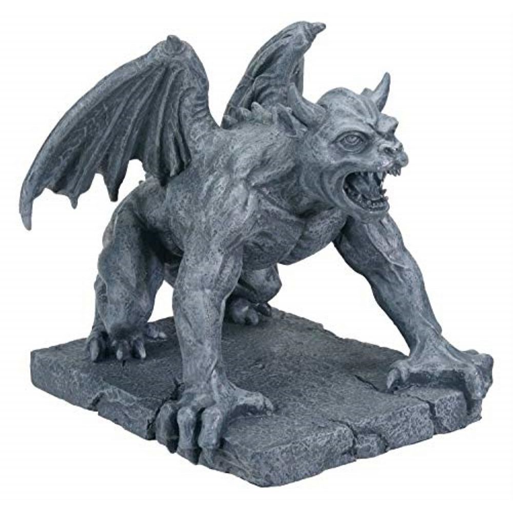 Medieval Horned Gargoyle Connall Figurine Statue Collectible Figure 5.5 ...
