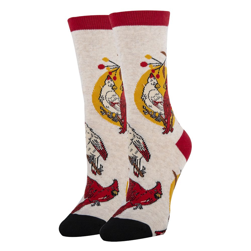 Always Cardinal - Womens Crew Socks