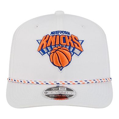 Men's New Era White New York Knicks 2026 NBA All-Star Game Rope Vented ...