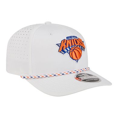 Men's New Era White New York Knicks 2026 NBA All-Star Game Rope Vented ...