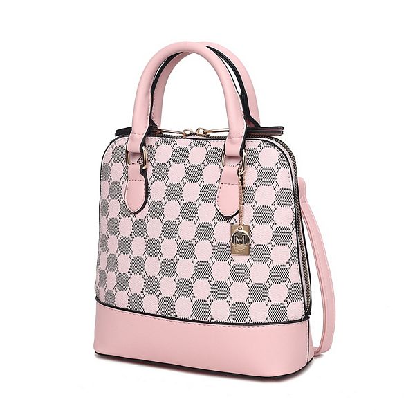 MKF Collection Marjorie Circular Print Satchel Bag by Mia K