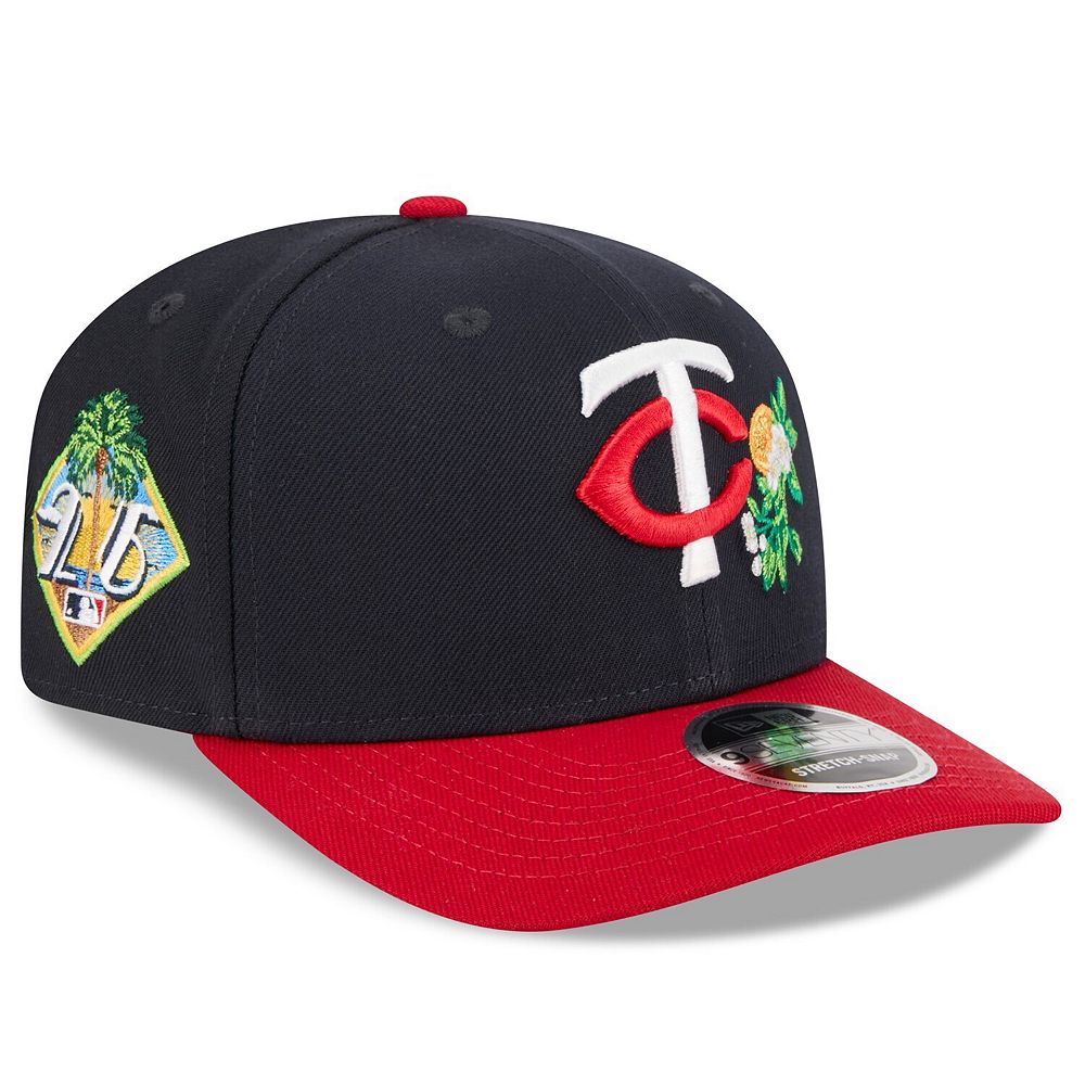 Men's New Era Navy/Red Minnesota Twins 2026 Spring Training 9SEVENTY ...