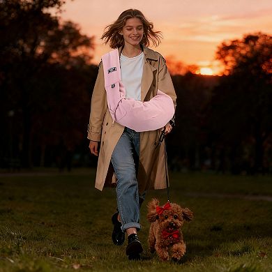 1Pc Pet Sling Carrier for Small Dogs and Cats Breathable Waterproof ...