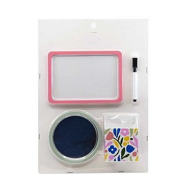 Green & Pink 3-Piece Desk Accessory Set