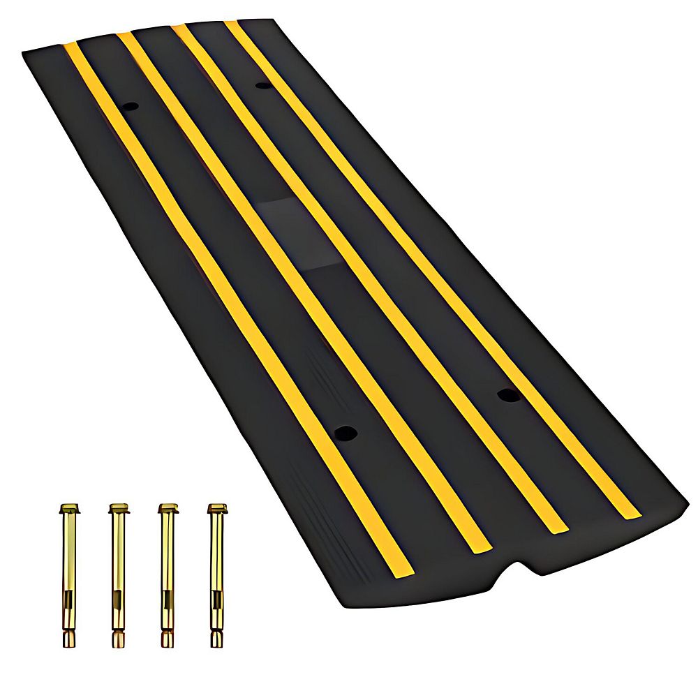 ANIXOL Recycled Rubber Driveway Curb Ramp