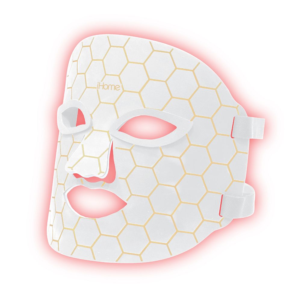 iHome Wireless Light Therapy Mask with 7-Color LED Technology