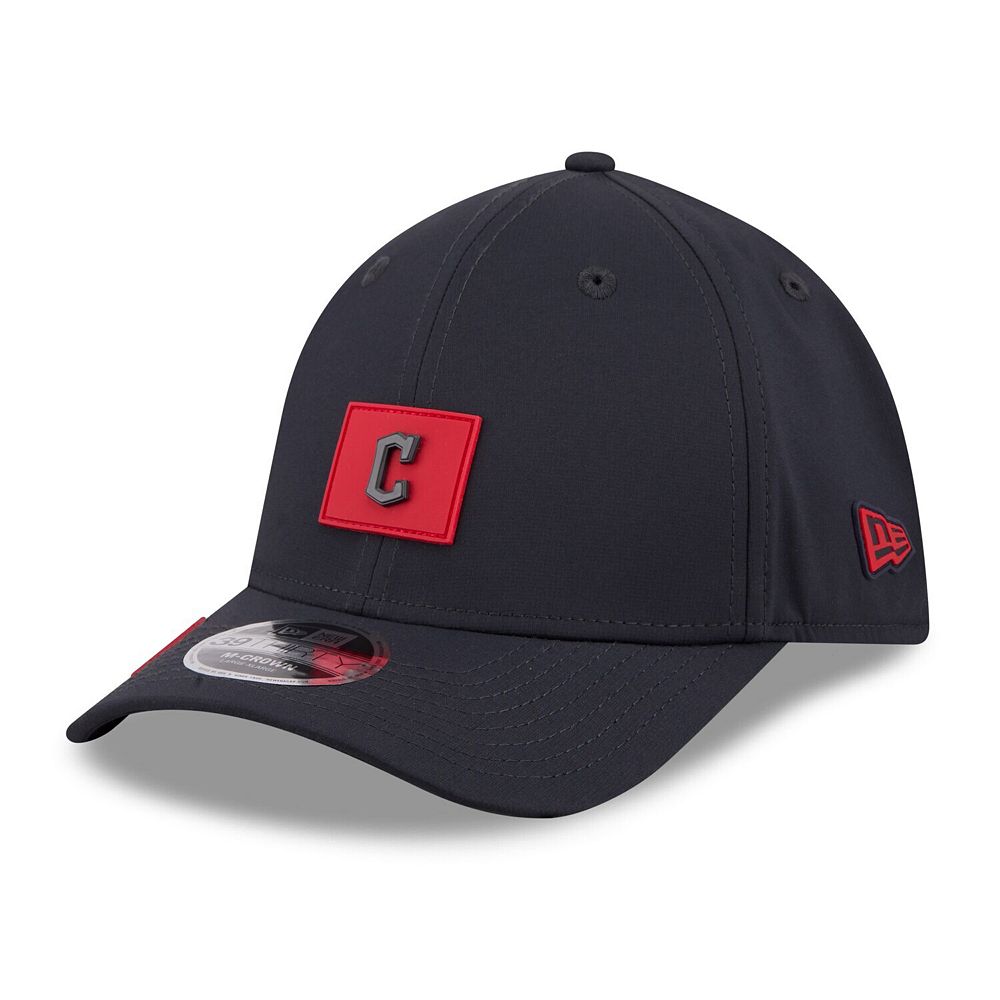 Men's New Era Navy Cleveland Guardians 2026 Clubhouse M-Crown 39THIRTY ...
