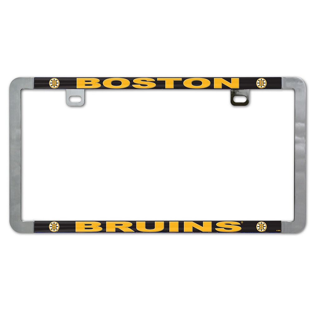 WinCraft Boston Bruins Thin Rim License Plate Frame
