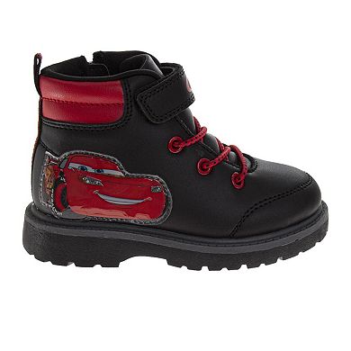 Disney Pixar Cars Lightning McQueen Boys' Fun Durable Casual Boots ...
