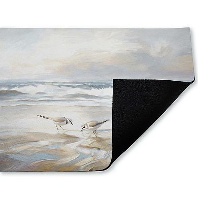 Stupell Home Decor Blue Haven Bay Birds Door Mat