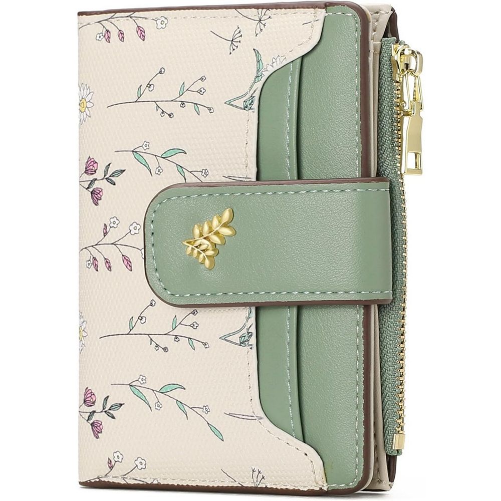 Minimalist Slim RFID Wallet for Women - Lightweight, Fits Pocket/Purse ...