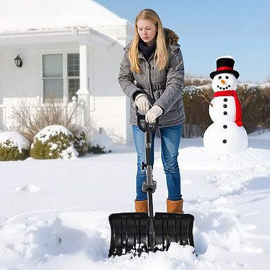 Durable Snow Shovel for Driveways, Sidewalks, and Outdoor Use