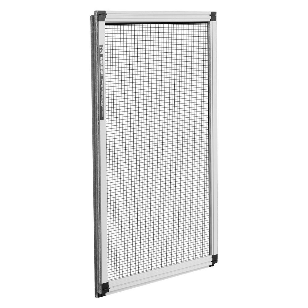 Adjustable Fiberglass Window Screen, Blocks Insects & Lets in Light