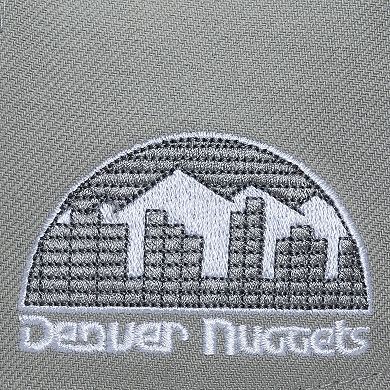 Men's Mitchell & Ness Gray Denver Nuggets Thunderstorm Head Coach Pro ...