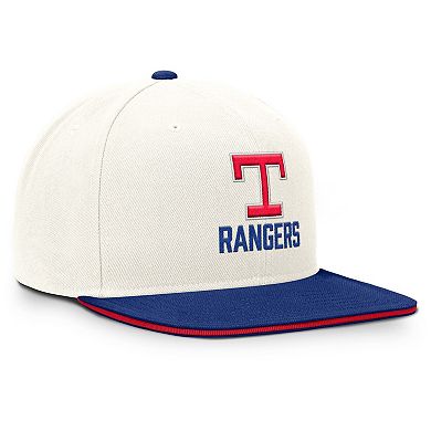 Men's Nike Cream/Royal Texas Rangers Cooperstown Pro Dri-FIT Snapback Hat