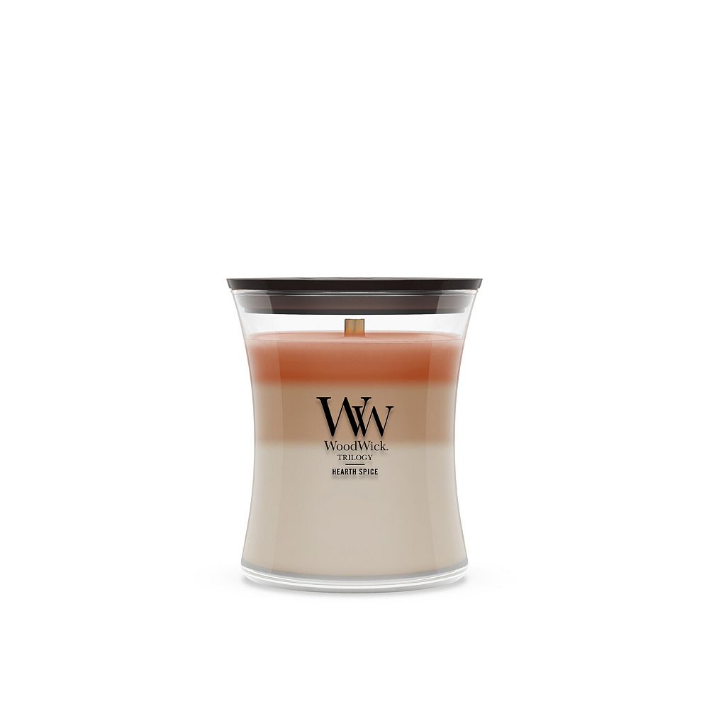 WoodWick Hearth Spice Medium Hourglass Candle