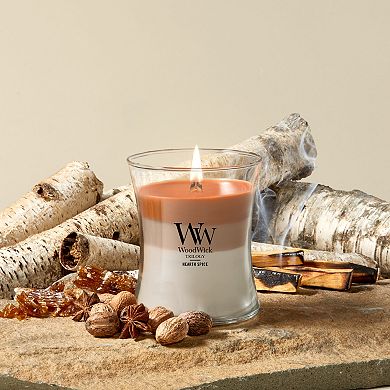 WoodWick Hearth Spice Medium Hourglass Candle