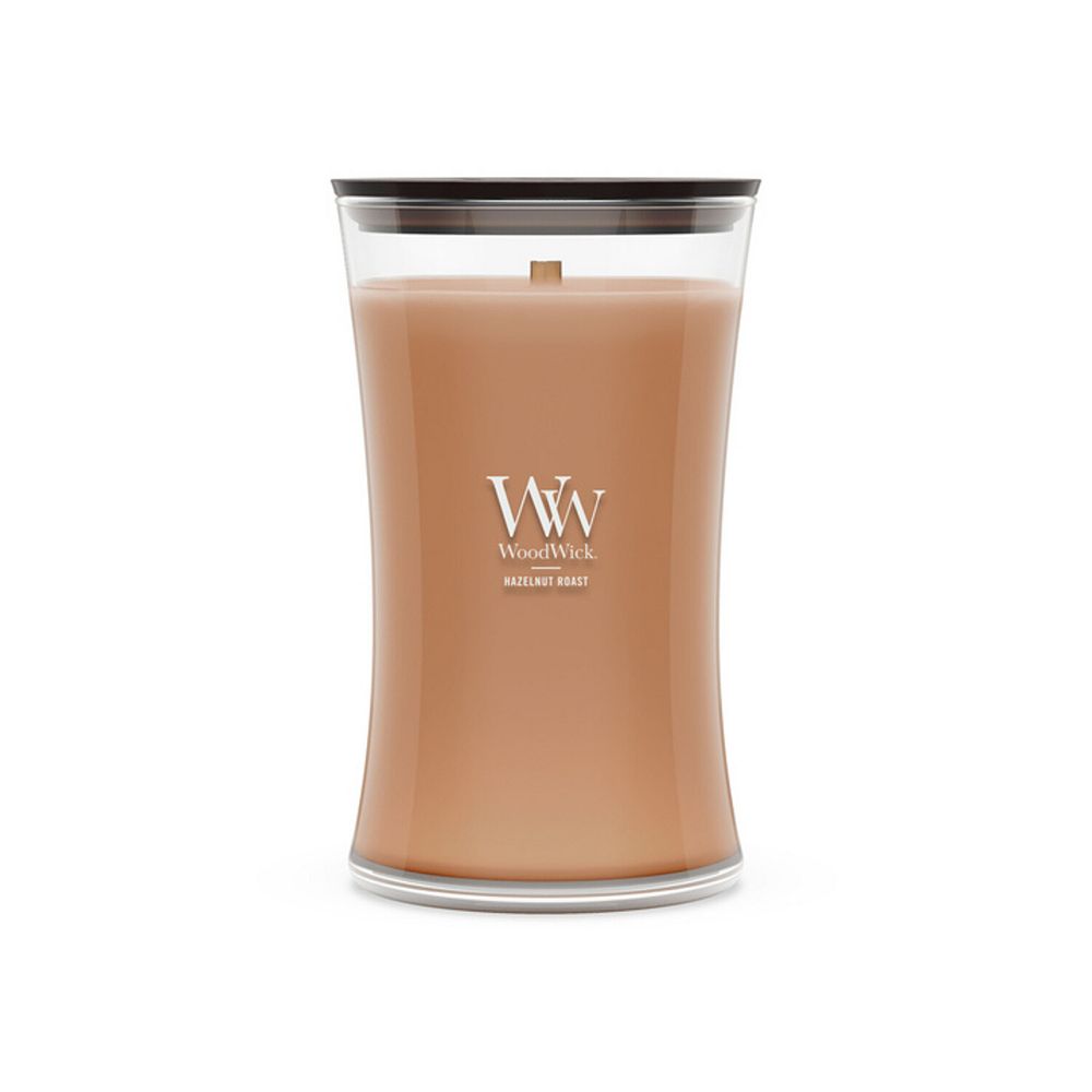 WoodWick Hazelnut Roast Large Hourglass Candle