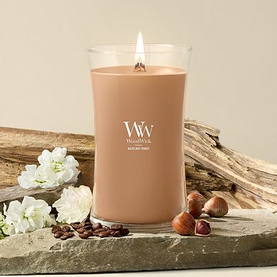 WoodWick Hazelnut Roast Large Hourglass Candle