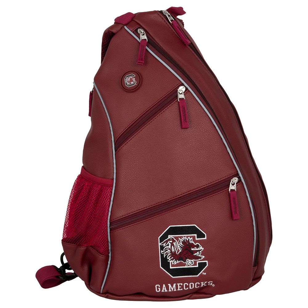 South Carolina Gamecocks Faux Leather Backpack