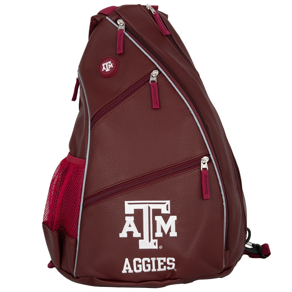 Texas A&M Aggies Faux Leather Backpack