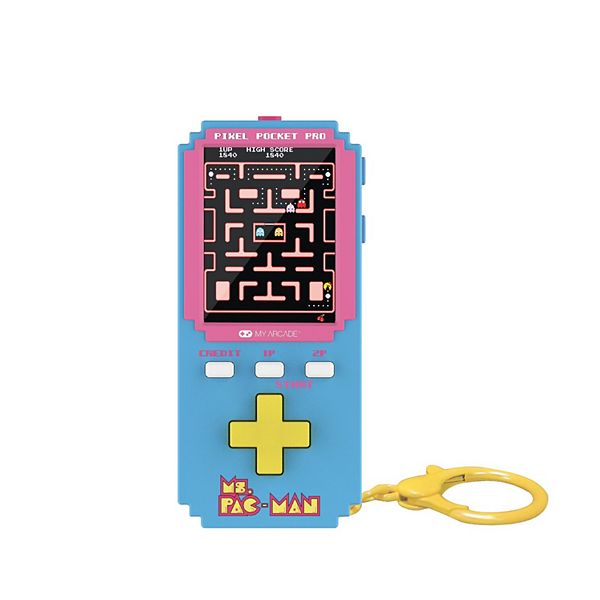 dreamGEAR My Arcade Ms. PAC-MAN Pixel Pocket Pro Portble Handheld ...