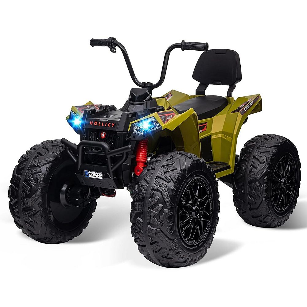 12V Battery Powe Kids Ride On Truck, 2 Speeds & Music for Outdoor Play