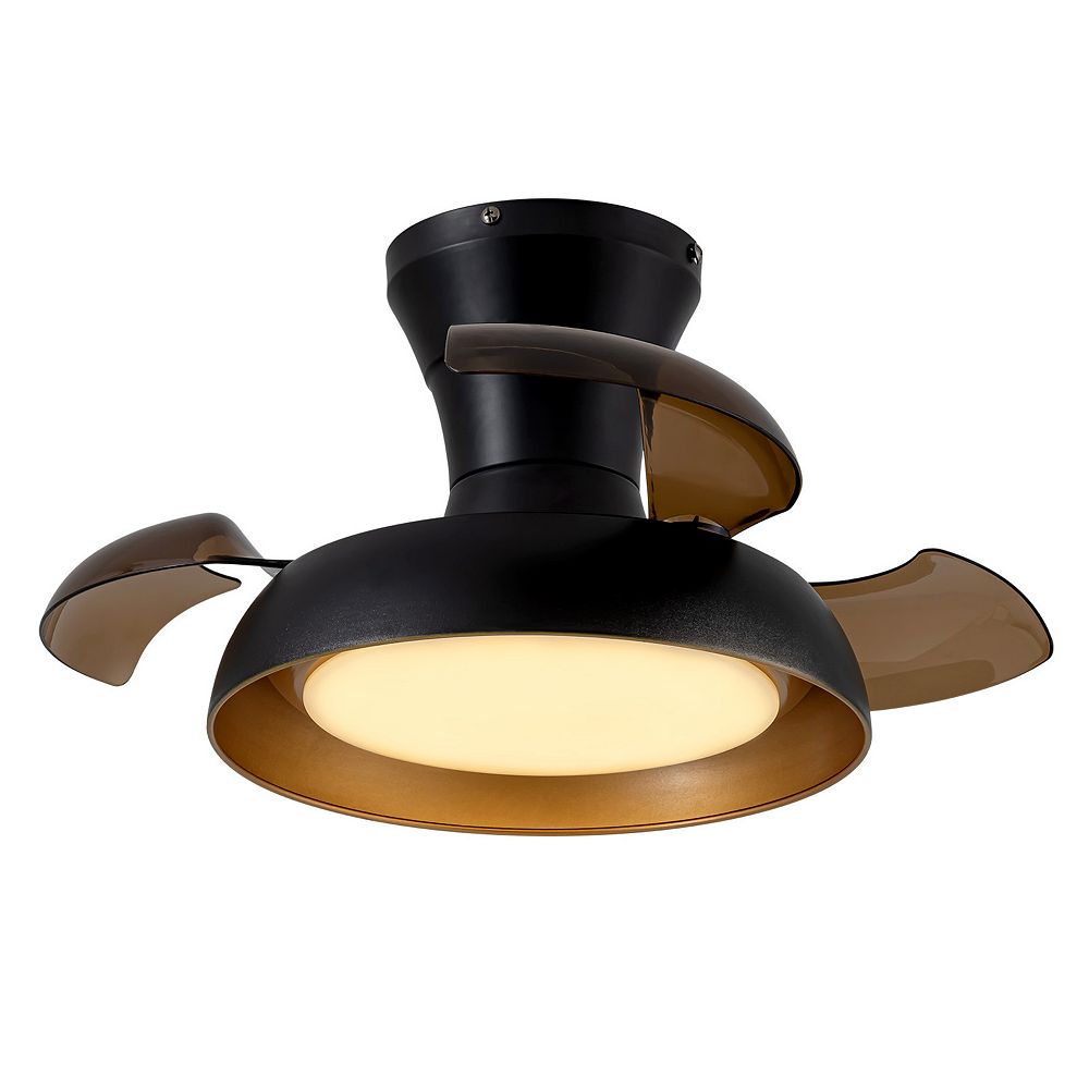 Low Profile Black Ceiling Fannull