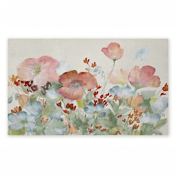 Stupell Home Decor A Day With Pink Flowers Rug