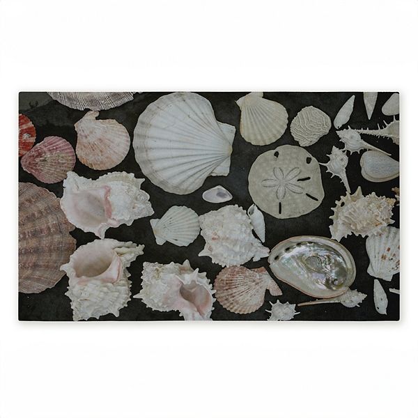Stupell Home Decor Summer Shells Display Door Mat