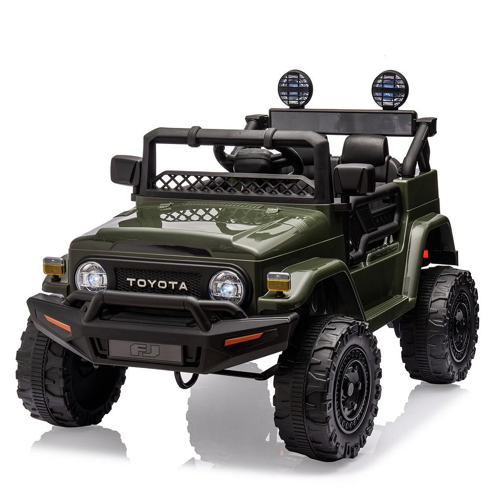 12V Licensed Toyota Ride-On Truck Car for Kids with Parent Remote ...
