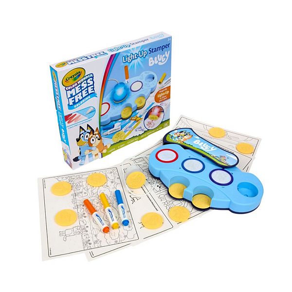 Crayola Magic Light-Up Stamper & Color Wonder Markers Mess-Free ...
