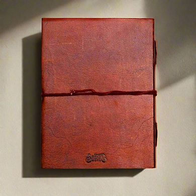 Buddha Quote Leather Journal Give Up Everything That Weighs You Down