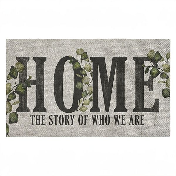 Stupell Home Decor Story Of Who We Are Welcome Mat