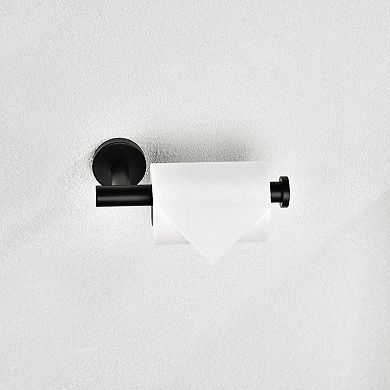 Set of 2 Metal Toilet Paper Holder Wall Mounted, Half-Open Design for ...