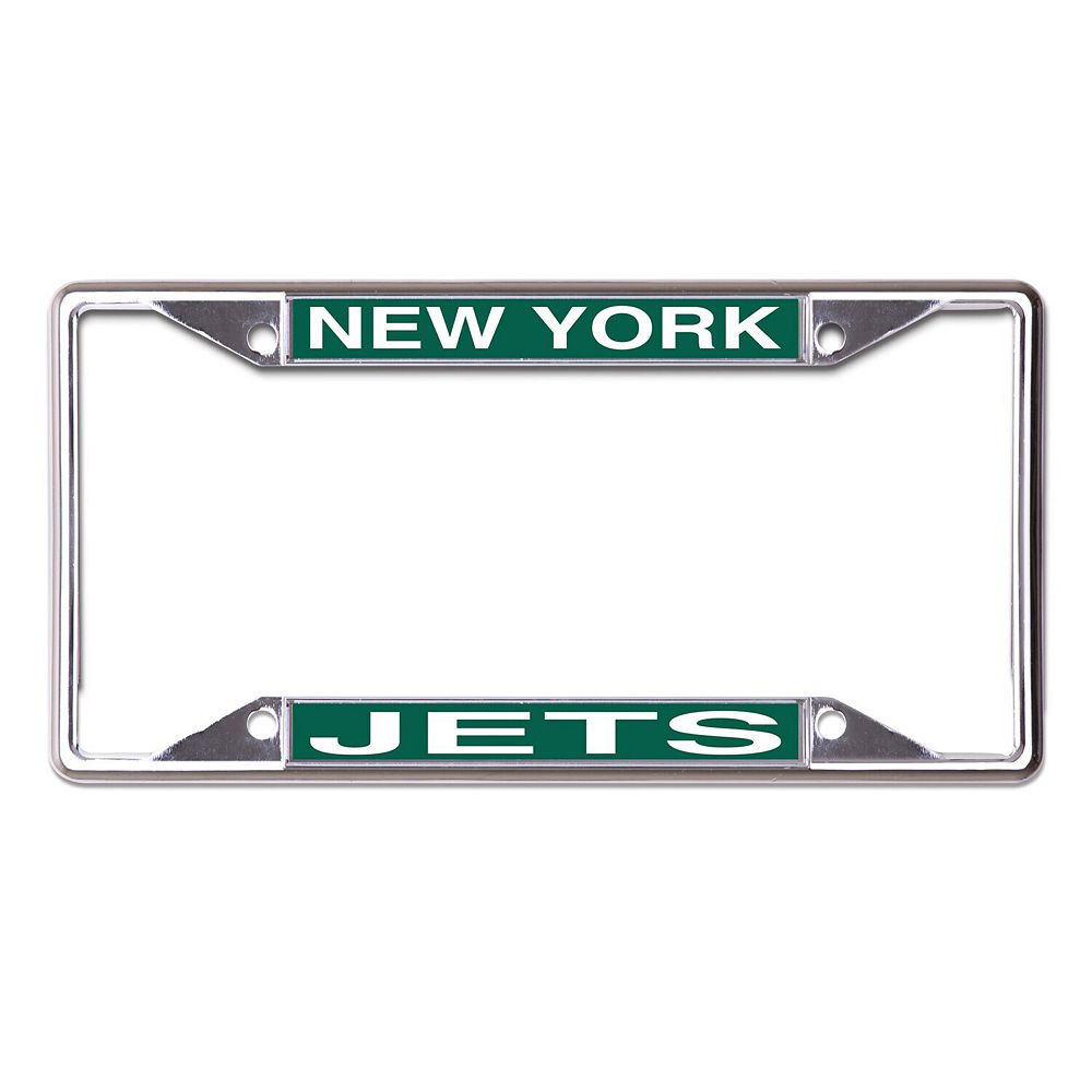 WinCraft New York Jets Metal License Plate Frame