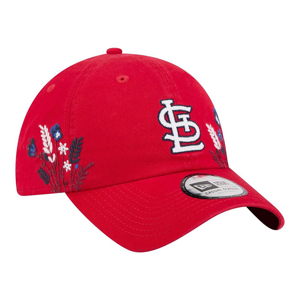 Women's New Era Red St. Louis Cardinals Wildflower Casual Classic ...