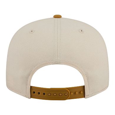 Men's New Era Cream/Tan Detroit Pistons Two-Tone Color Pack 9FIFTY ...