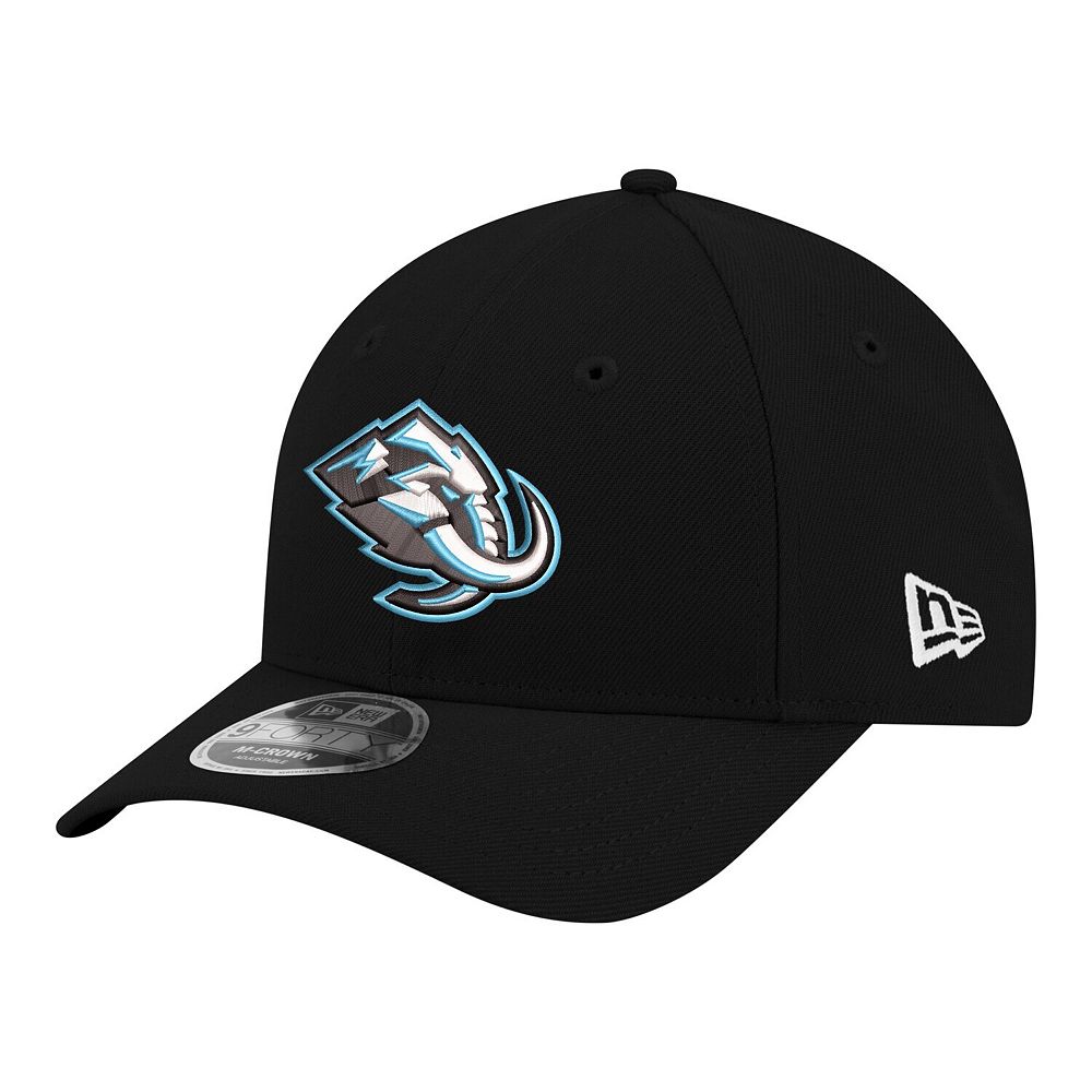 Men's New Era Black Utah Mammoth 9FORTY M-Crown Adjustable Hat