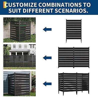 ANIXOL Outdoor Privacy Screen Fence