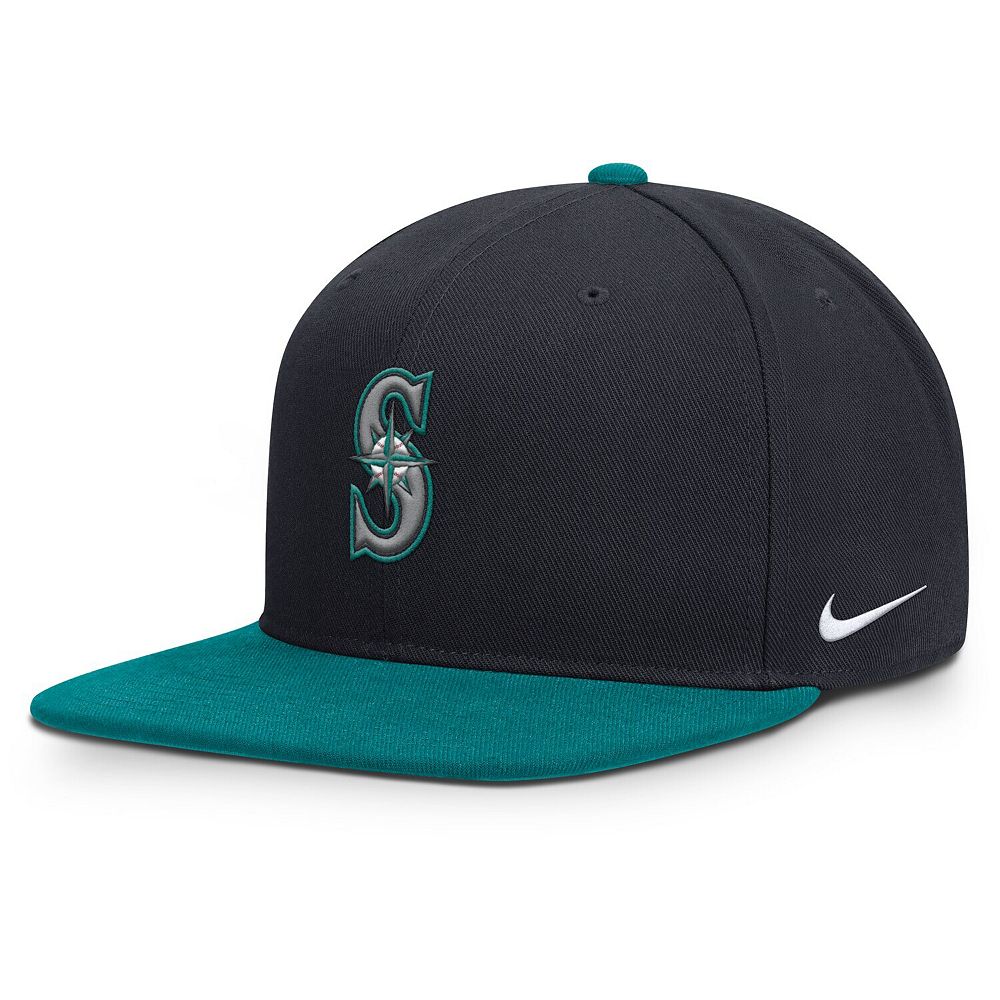Men's Nike Navy/Teal Seattle Mariners Primetime Pro Dri-FIT Snapback Hat