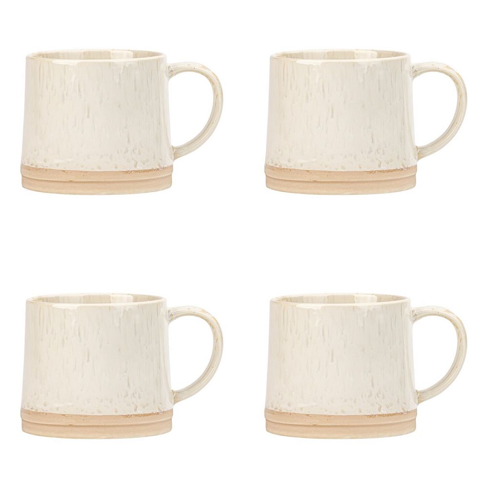 10 Strawberry Street Rhea Mug 4-Piece Set