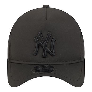 Men's New Era Black New York Yankees Injection Apex 9FORTY Adjustable Hat