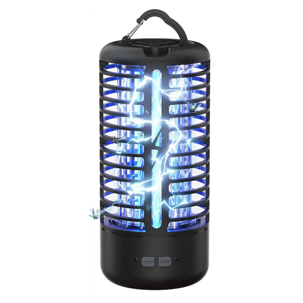 2-in-1 360° Insect Killer & Mosquito Lamp 3000V Grid, Auto On/Off