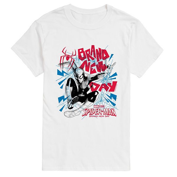 Big & Tall Marvel Spider-Man Brand New Day Graphic Tee