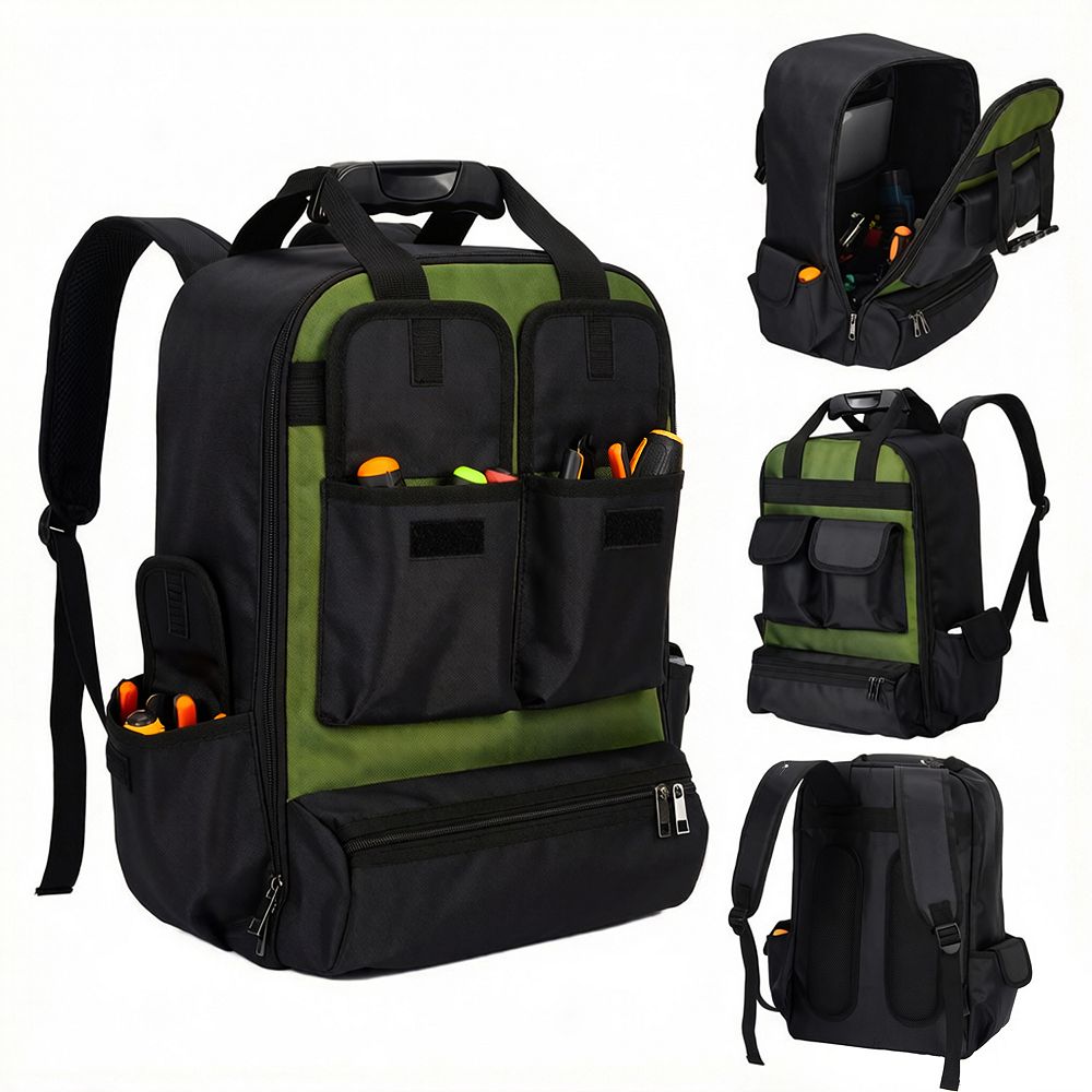Durable Fabric Tool Backpack for Mechanics and Technicians, Work Tool ...