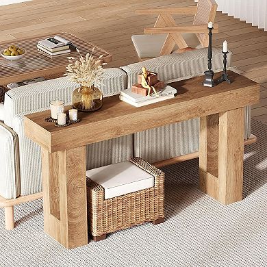 Narrow Entryway Table, Perfect for Living Room, Hallway, Bedroom, Easy ...