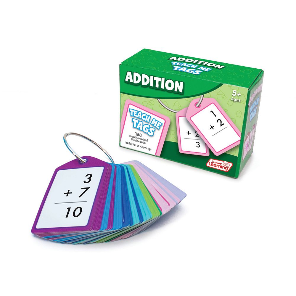 Junior Learning 168-Tag Addition Teach Me Tags Educational Resource
